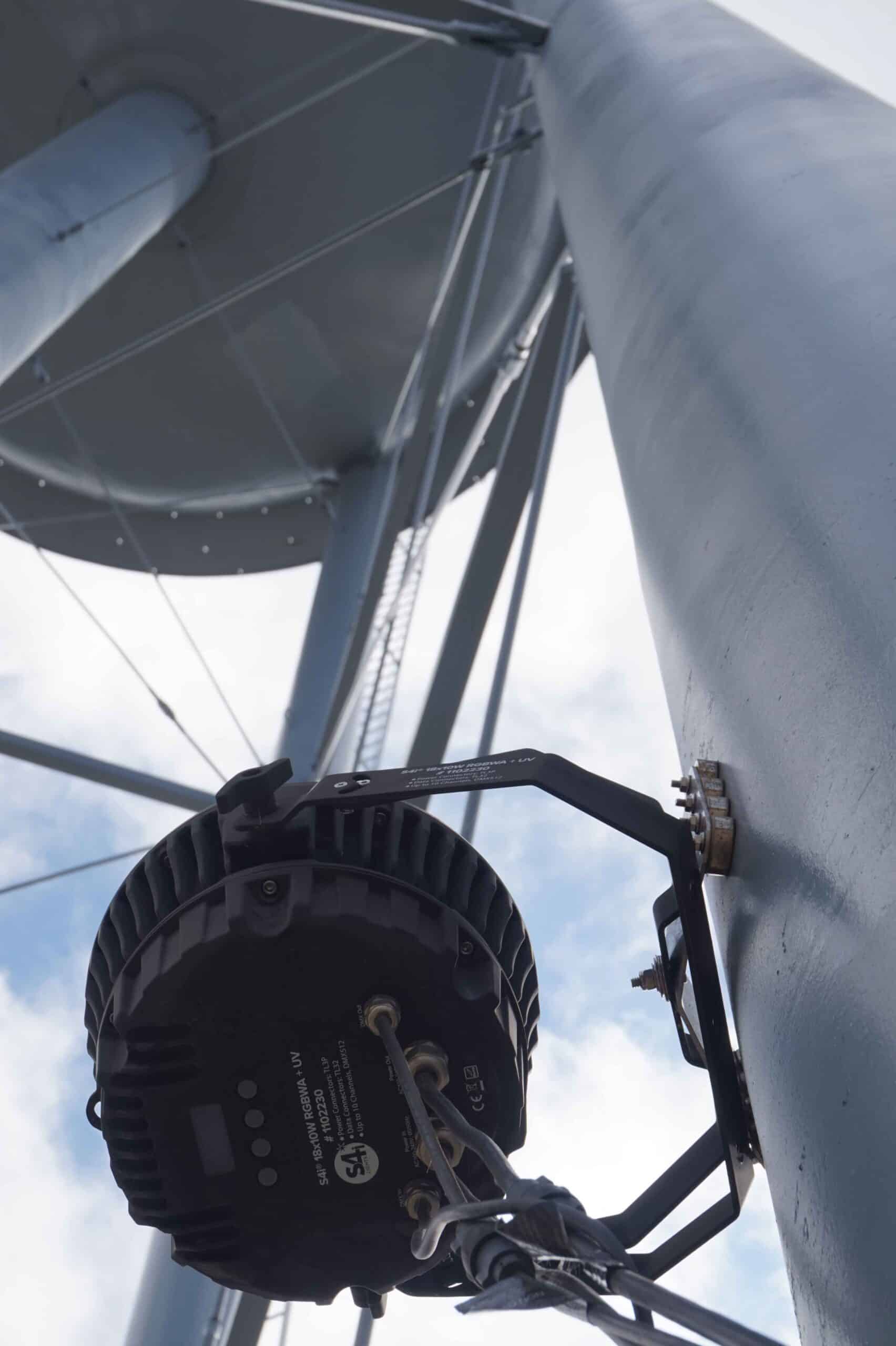 Water Tower Custom Lighting Solutions - ESTECH